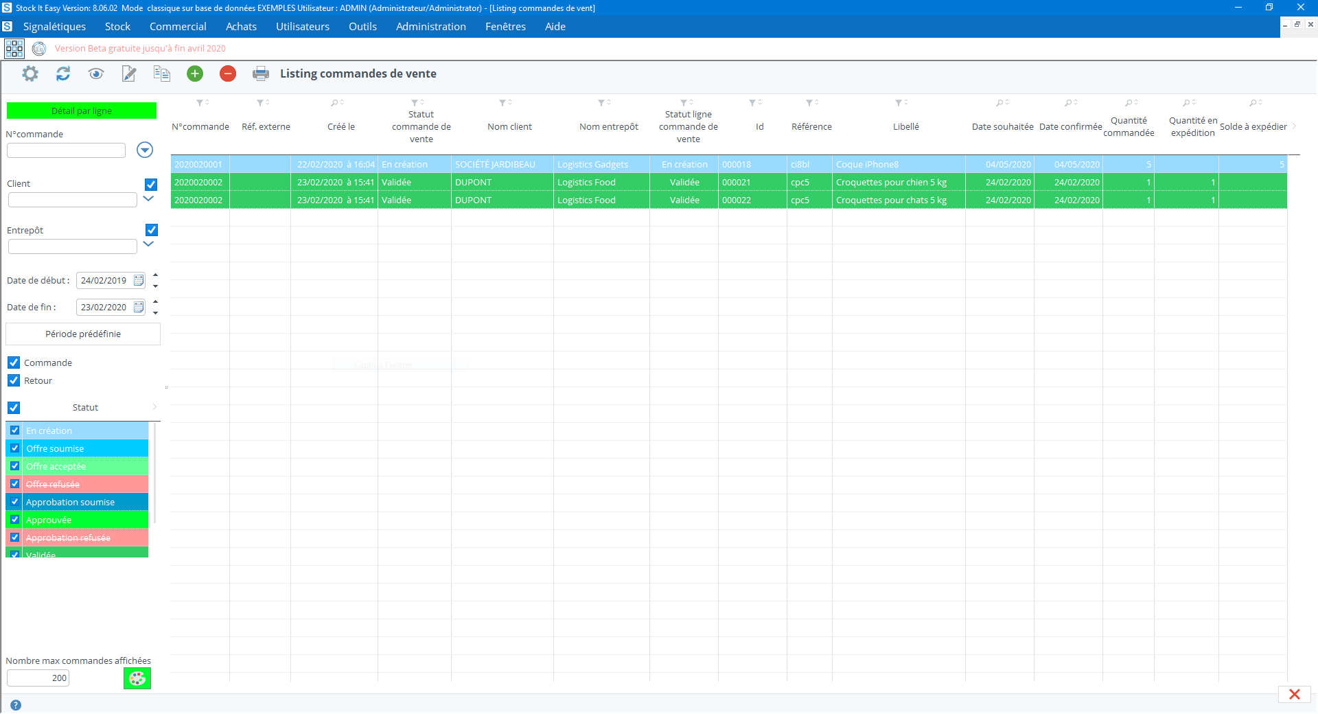 La gestion des commandes de vente (commandes clients) - Stock It Easy